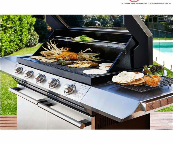 Beefeater Trolley BBQs - 4 & 5 Side Burner, Mobile & Portable BBQ – Hot ...