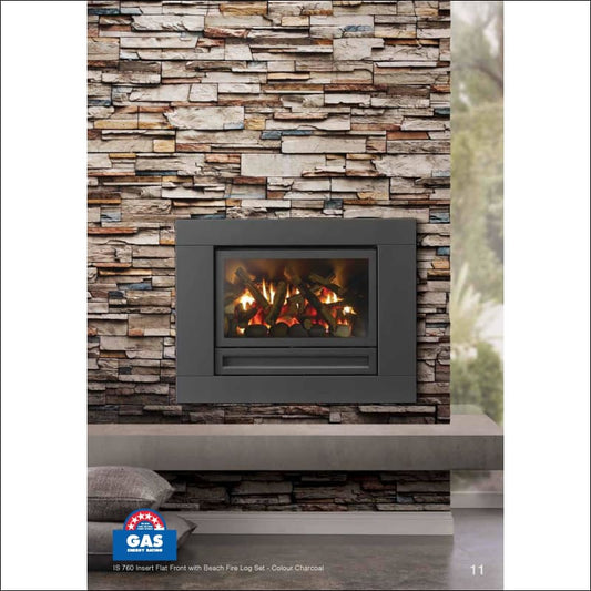 Archer Gas Log Fireplaces & Space Heaters – Hot Things - Barbecues ...